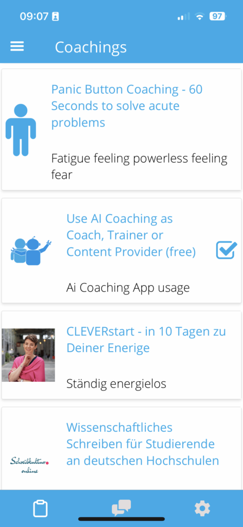 Über AI-Coaching – Die Zukunft des Coachings – AI Coaching App
